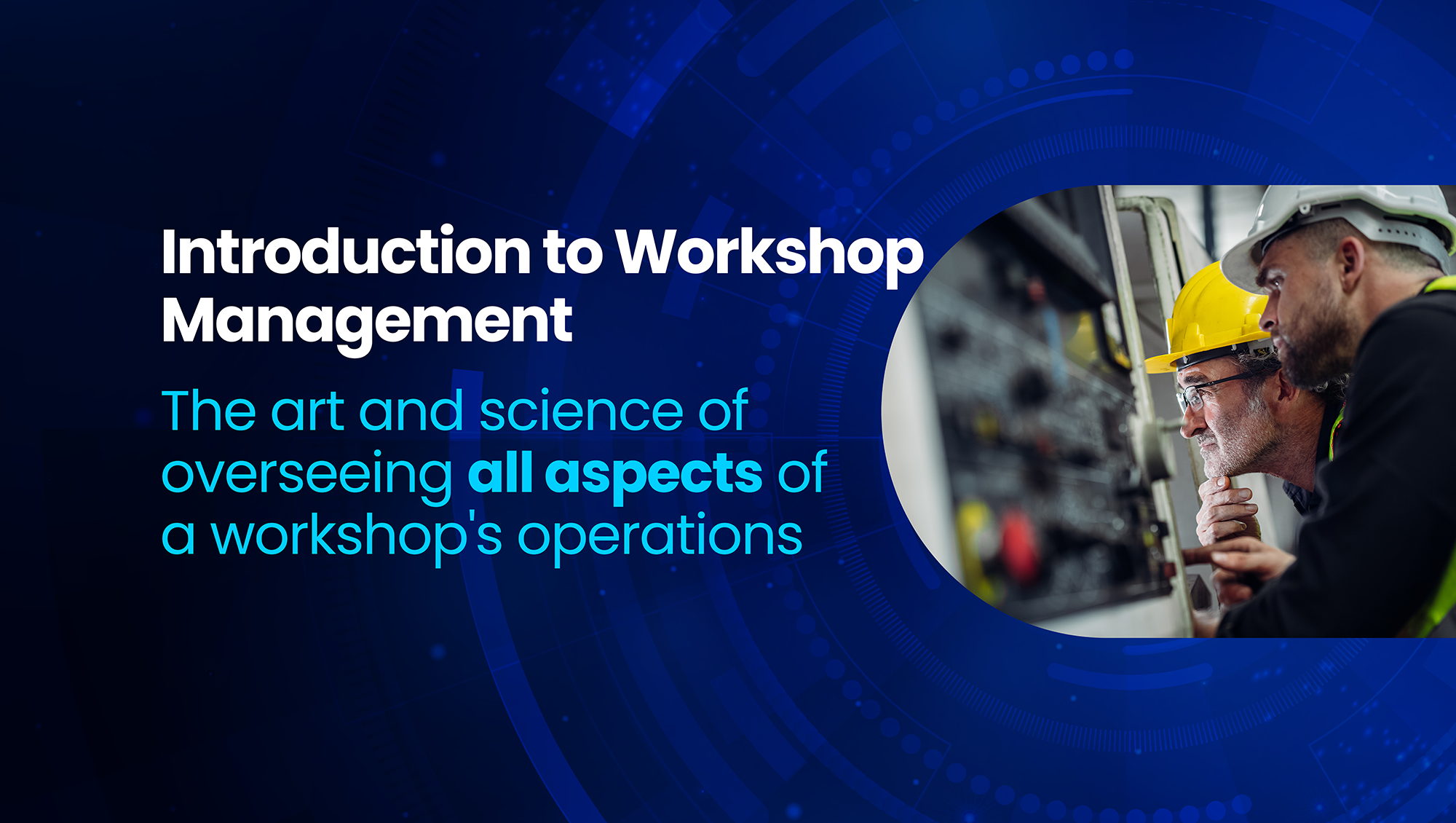 Intro Workshop Management - SCI Global LLC